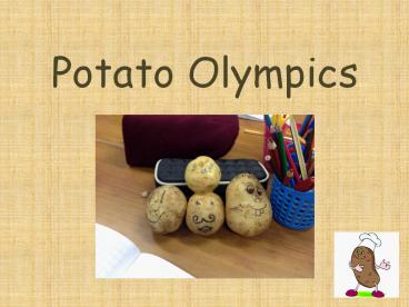 Potato Olympics presentation | free to download