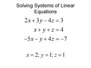 PPT – How Calculators can be used with the System of Equations ...