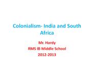 PPT – African Colonialism and Independence PowerPoint presentation ...