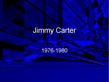 Jimmy Carter presentation | free to download