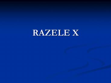 RAZELE X presentation | free to view