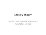 PPT – Literary Theory PowerPoint presentation | free to view - id ...