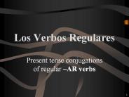 PPT – Present tense conjugations of regular er verbs PowerPoint ...