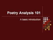 PPT – POETRY NOTES PowerPoint presentation | free to view - id: 12511-ZTRiM