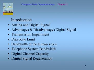 Analog and Digital Signal presentation | free to view