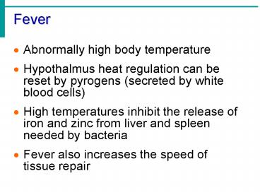 PPT – Fever PowerPoint presentation | free to download - id: 6d3030-OGZhO