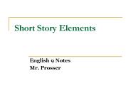 PPT – Short Stories PowerPoint presentation | free to view - id: 7440bd ...