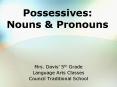 PPT – Possessive Nouns PowerPoint presentation | free to view - id ...