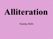 PPT – Alliteration PowerPoint presentation | free to view - id: 1c2a0e ...