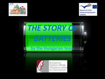 THE STORY OF BATTERIES presentation | free to view