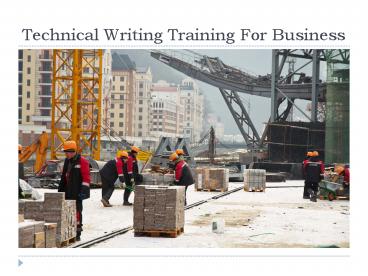 PPT – Technical Writing Training For Business PowerPoint presentation ...