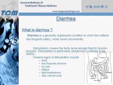 Diarrhea presentation | free to download