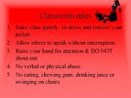 PPT – Classroom Rules PowerPoint presentation | free to view - id ...