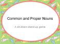 PPT – Common and Proper Nouns PowerPoint presentation | free to ...
