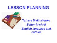 PPT – Principles of Lesson Planning PowerPoint presentation | free to ...