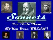 PPT – Sonnets PowerPoint presentation | free to view - id: 119e92-ZWJlY