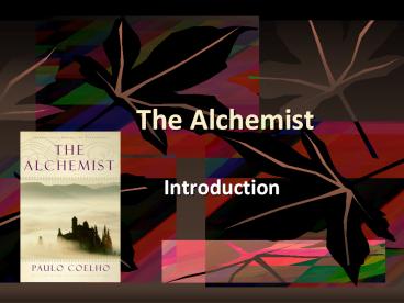The Alchemist presentation | free to download