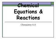 PPT – Chemical Reactions and Equations PowerPoint presentation | free ...