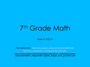 PPT – Math Vocabulary Words PowerPoint presentation | free to view - id ...