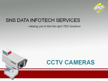 CCTV Surveillance | CCTV cameras installation presentation | free to ...