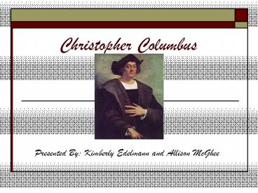 PPT – Christopher Columbus PowerPoint presentation | free to download ...