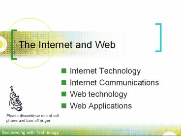 The Internet and Web presentation | free to download