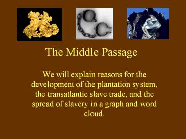 The Middle Passage presentation | free to download