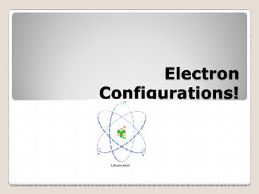 Electron Configurations! presentation | free to view