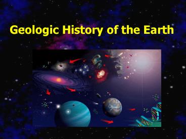 Geologic History of the Earth presentation | free to view