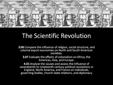 PPT – The Scientific Revolution PowerPoint presentation | free to view ...