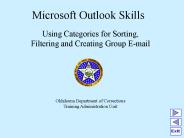 Microsoft Outlook Training presentation | free to view