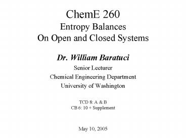 Open And Closed Systems Chemistry