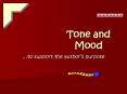 PPT – Purpose and Tone PowerPoint presentation | free to view - id ...
