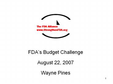 FDA presentation | free to download