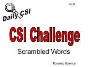 PPT – Scrambled Words PowerPoint presentation | free to download - id ...