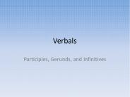 PPT – USE OF GERUNDS AND INFINITIVES PowerPoint presentation | free to ...