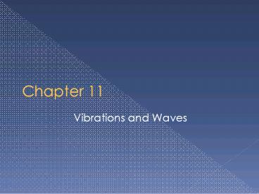 PPT – Vibrations and Waves PowerPoint presentation | free to download ...