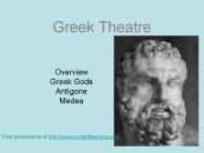 PPT – GREEK THEATRE PowerPoint presentation | free to view - id: 560c4 ...