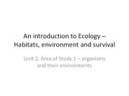 PPT – Ecology PowerPoint presentation | free to view - id: 1f22c6-MTgzN