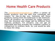 PPT – Home Health Care Online PowerPoint presentation | free to ...