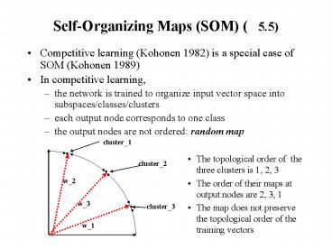 PPT – Self-Organizing Maps (SOM) ( PowerPoint presentation | free to ...
