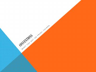 PPT – Conventions PowerPoint presentation | free to download - id ...