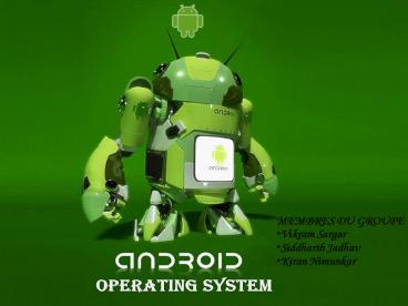 android ppt presentation | free to download