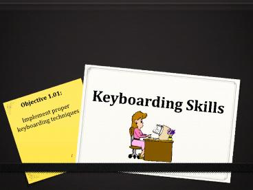 Keyboarding Skills presentation | free to download