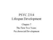 PPT – Lifespan Development PowerPoint presentation | free to view - id ...