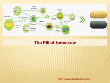 The Pill of Tomorrow presentation | free to download