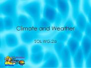 PPT – CLIMATE PowerPoint presentation | free to download - id: 75fdd9-MTJhZ