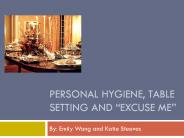 PPT – Personal Hygiene PowerPoint presentation | free to view - id ...