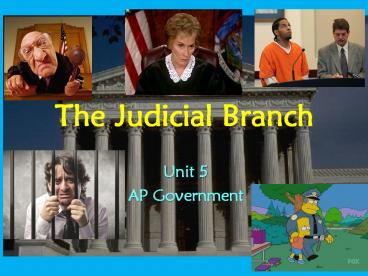 PPT – The Judicial Branch PowerPoint presentation | free to view - id ...