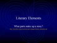 PPT – Elements of Drama PowerPoint presentation | free to view - id ...